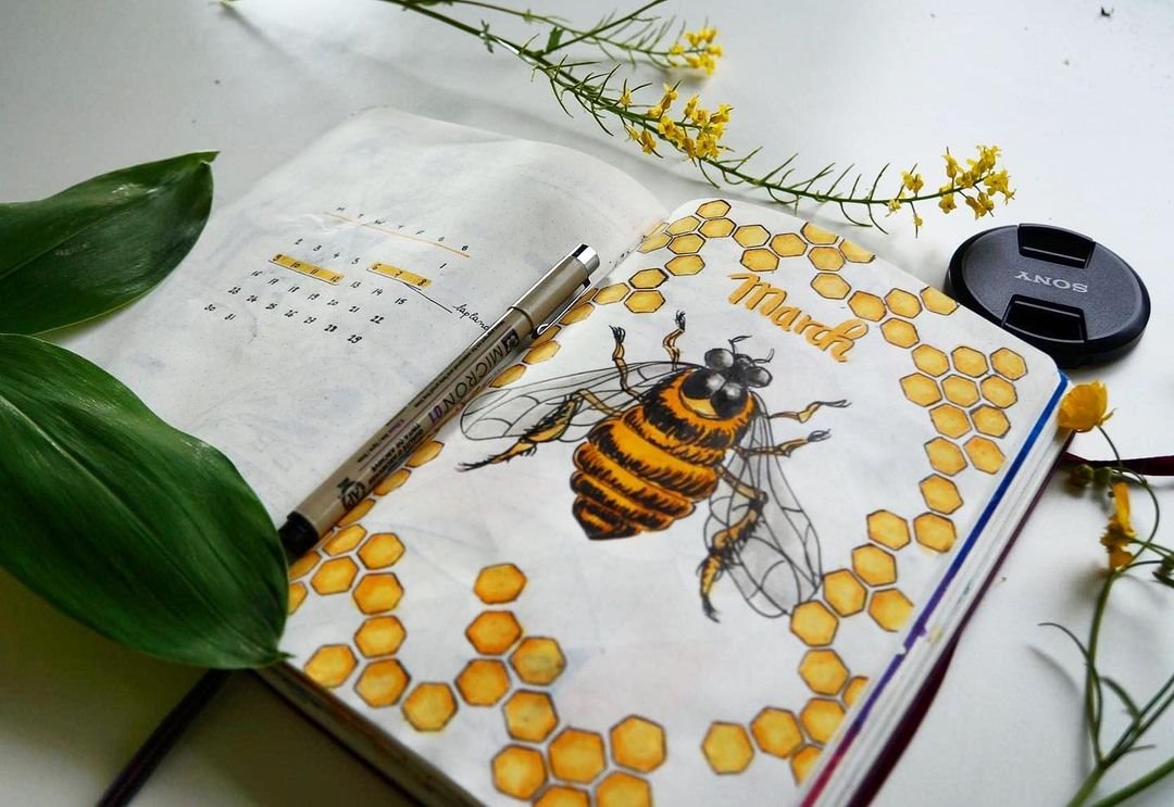 40 Best March Monthly Cover Ideas For Bullet Journals