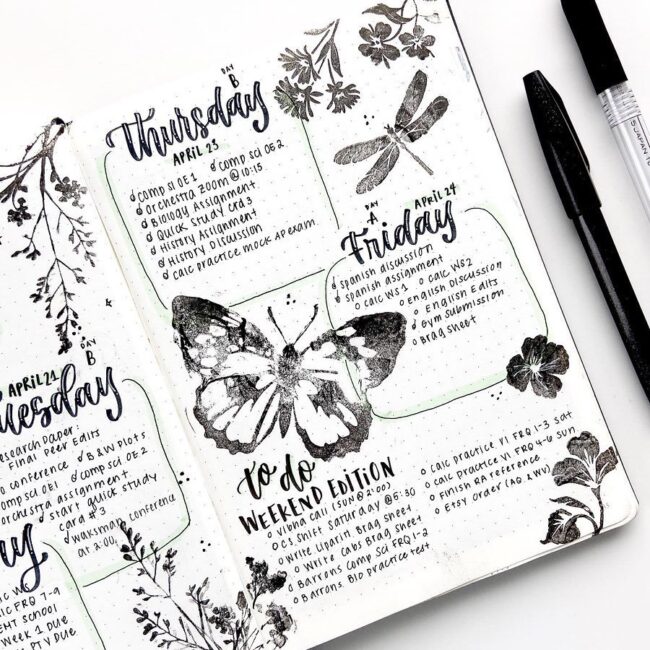 27 April Bullet Journal Ideas Worth Checking Out + Free Printables