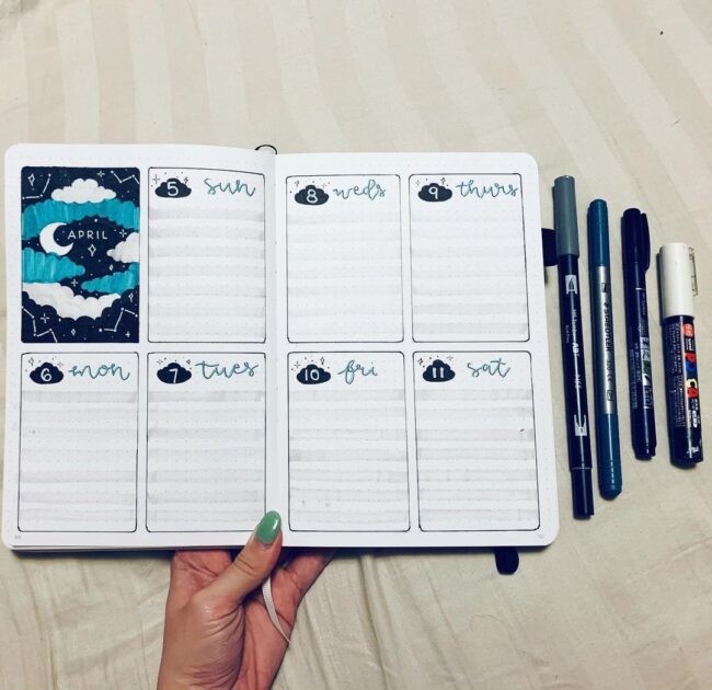 27 April Bullet Journal Ideas Worth Checking Out + Free Printables