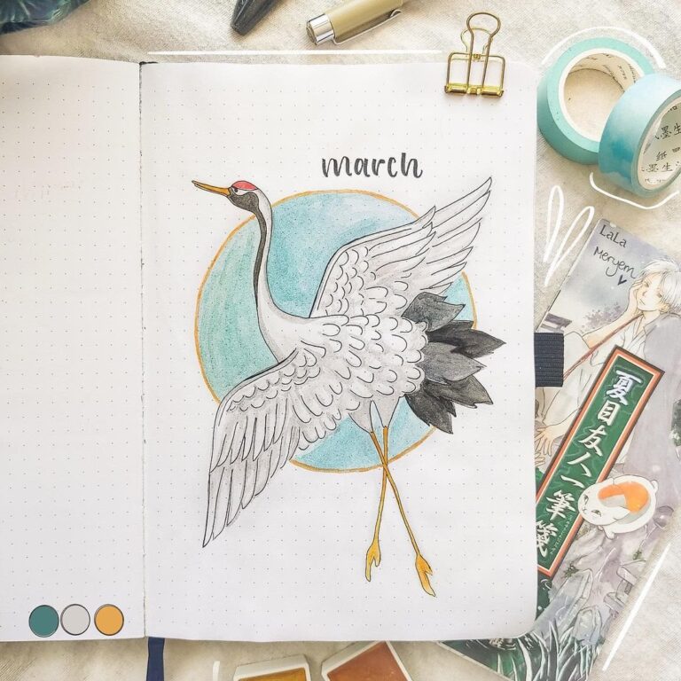 40 Best March Monthly Cover Ideas For Bullet Journals