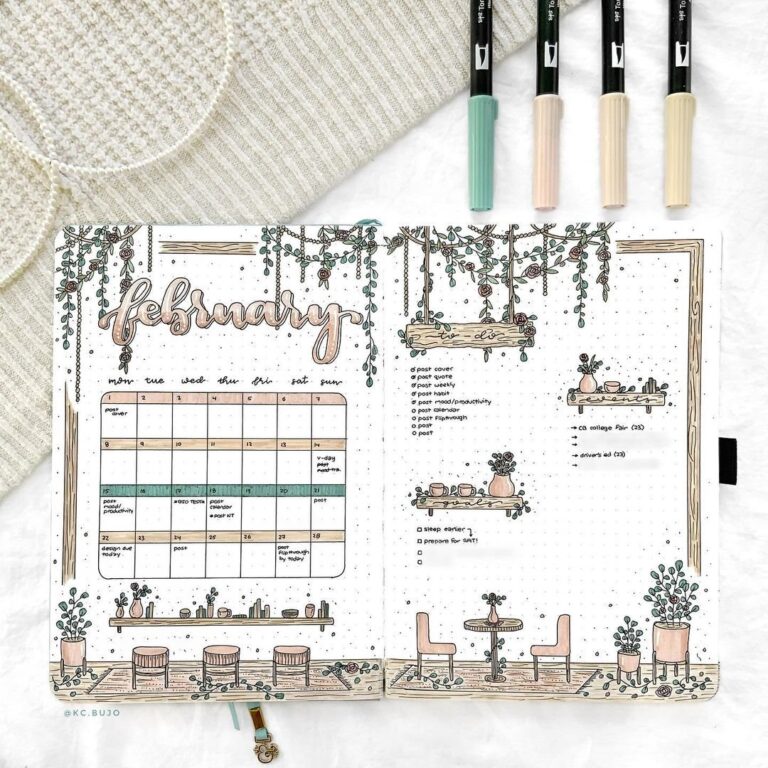 40+ Cute Bullet Journal Ideas For Inspiration - Plus Free Printables