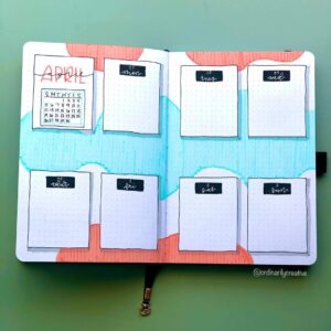 27 April Bullet Journal Ideas Worth Checking Out + Free Printables