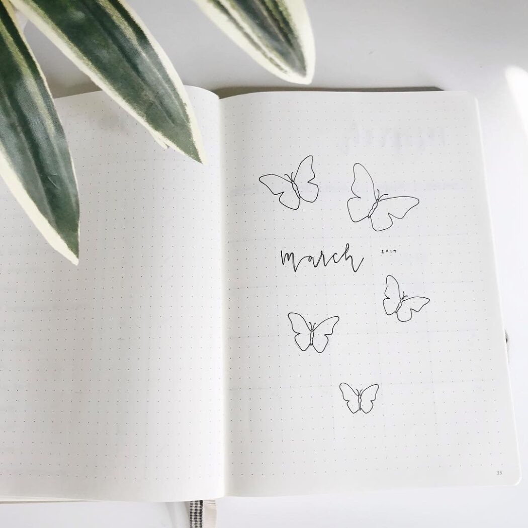 40 Best March Monthly Cover Ideas For Bullet Journals