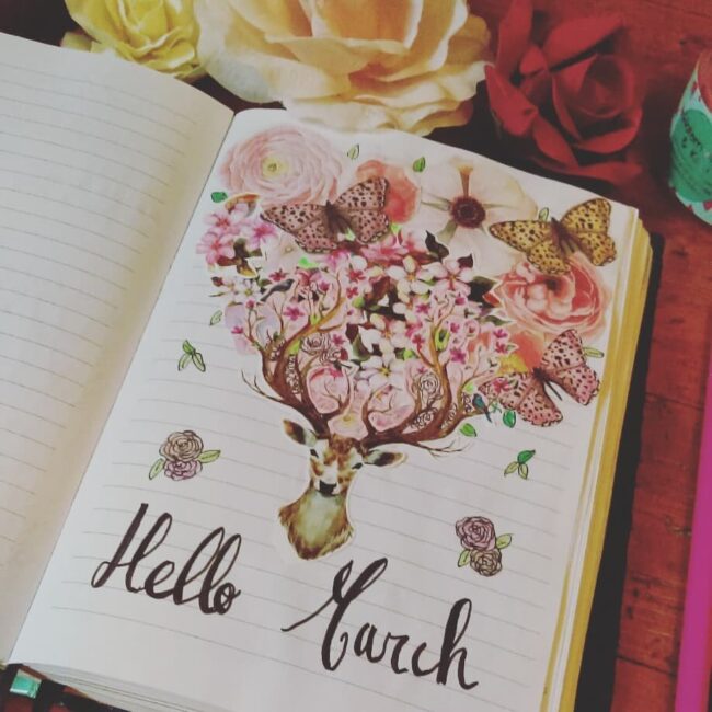 40 Best March Monthly Cover Ideas For Bullet Journals