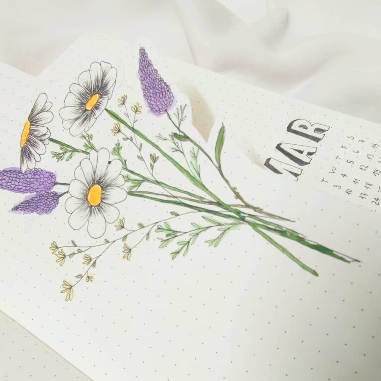 40 Best March Monthly Cover Ideas For Bullet Journals