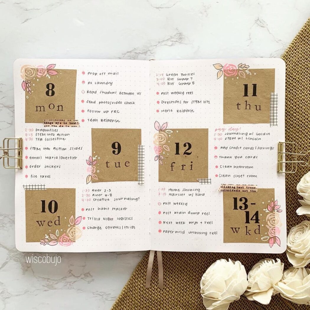 40+ Cute Bullet Journal Ideas For Inspiration - Plus Free Printables