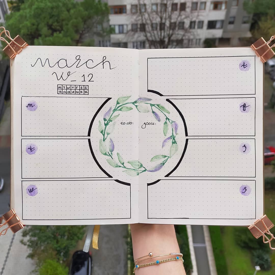 50+ Best March Bullet Journal Spread Ideas