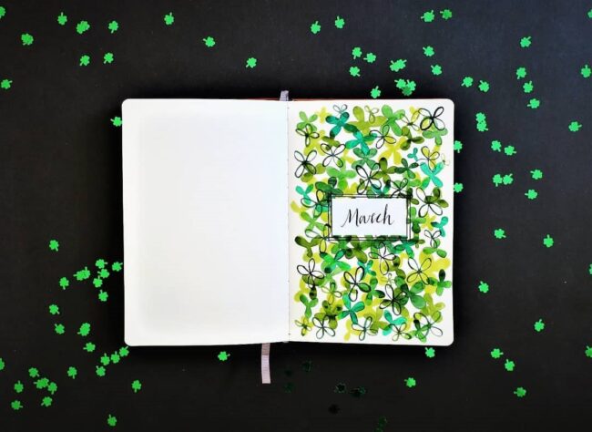40 Best March Monthly Cover Ideas For Bullet Journals