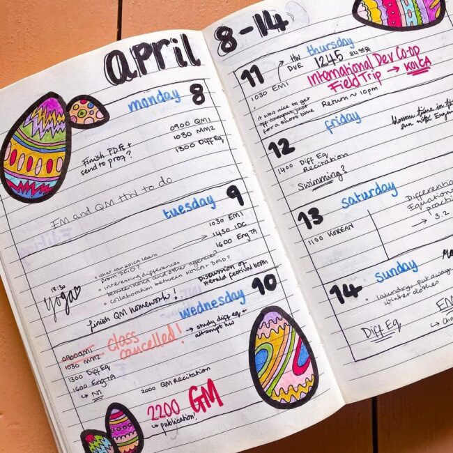 27 April Bullet Journal Ideas Worth Checking Out + Free Printables