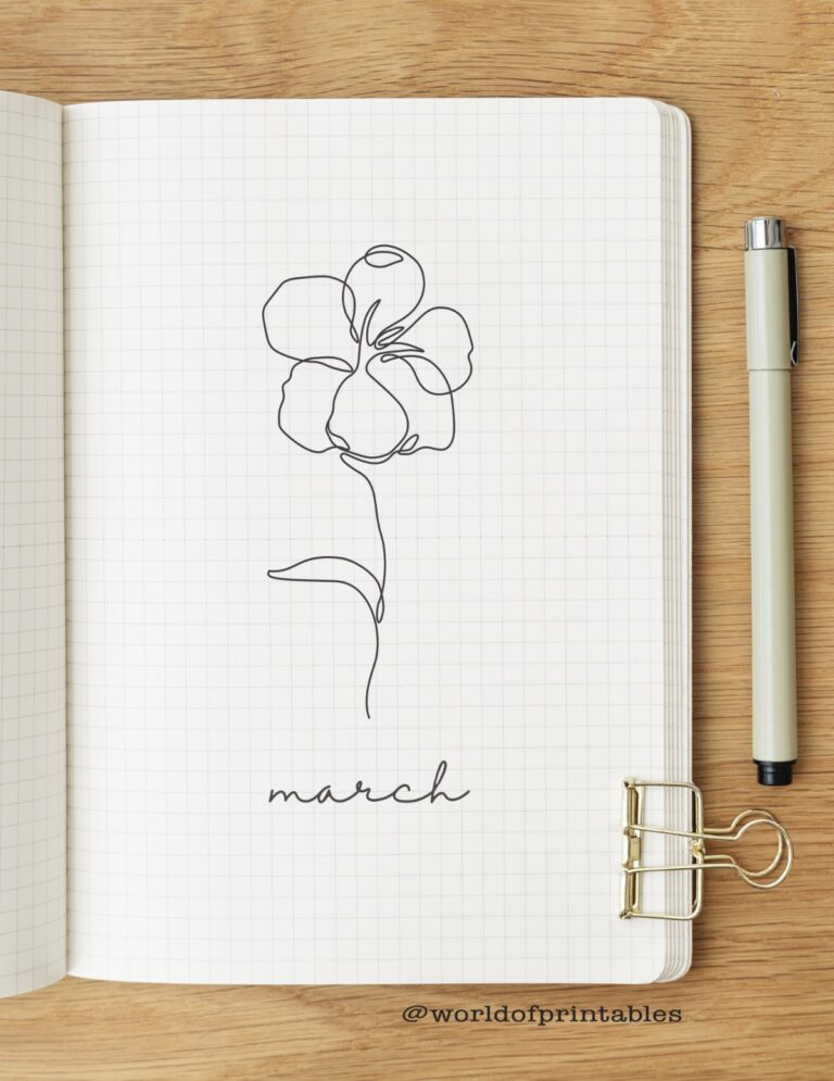 20 stunning Spring Bullet Journal Ideas Doodles and Inspiration