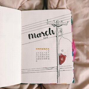 40 Best March Monthly Cover Ideas For Bullet Journals