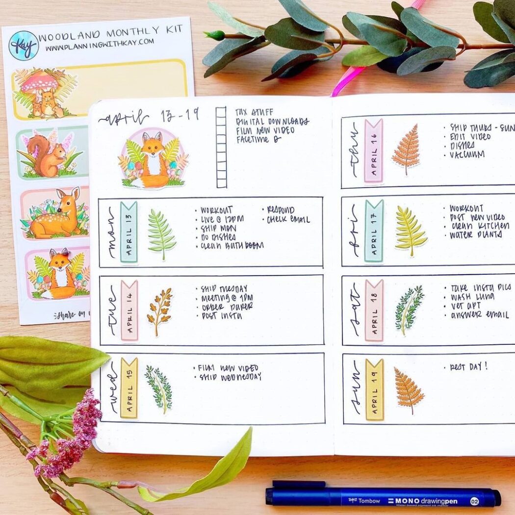 27 April Bullet Journal Ideas Worth Checking Out + Free Printables