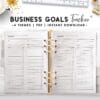 Business Goals Tracker - World of Printables
