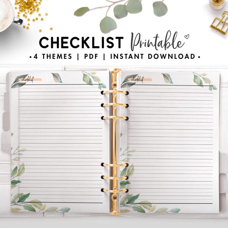 List Bundle - World of Printables