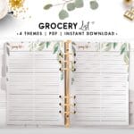 The List Template Bundle - Printable Lists For Everything!