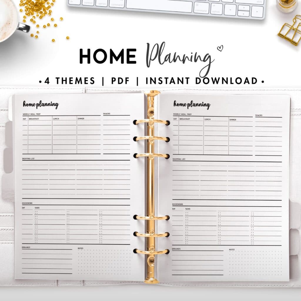 Home Planning - World of Printables