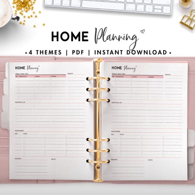 Home Planning - World of Printables