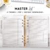 The List Template Bundle - Printable Lists For Everything!