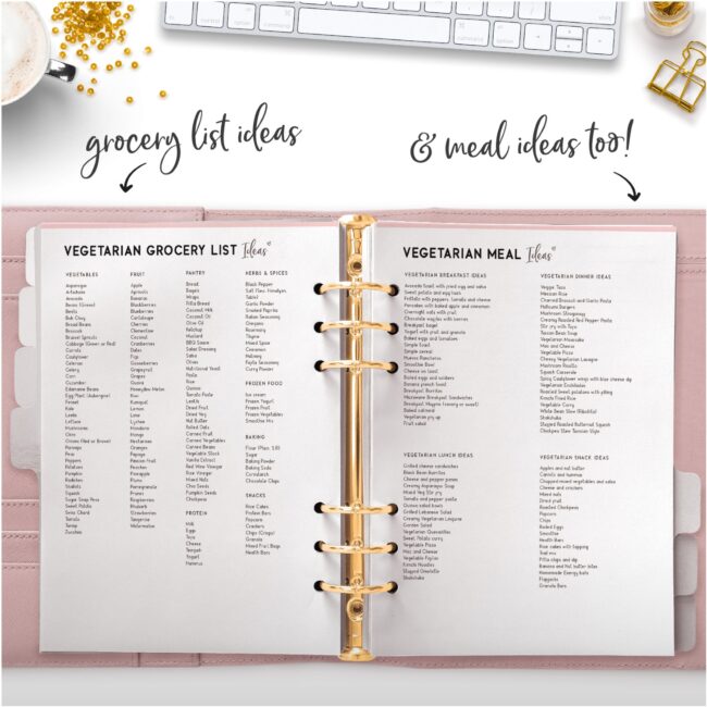 Meal Planner Bundle - World of Printables