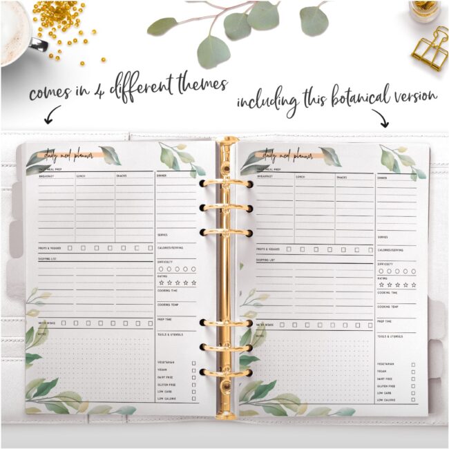 Meal Planner Bundle - World of Printables