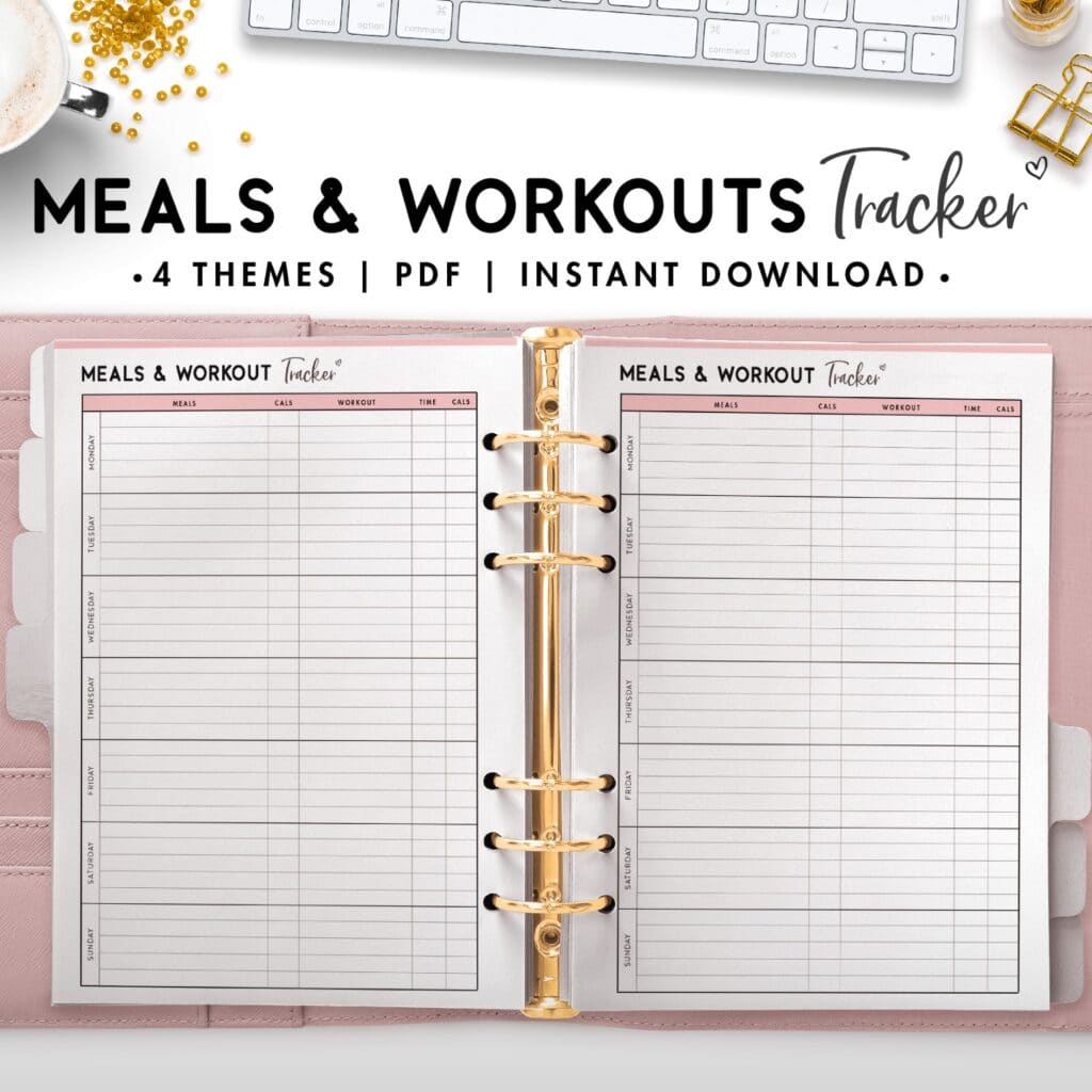 Calorie Intake Tracker - World of Printables