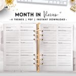 Month In Review - World of Printables