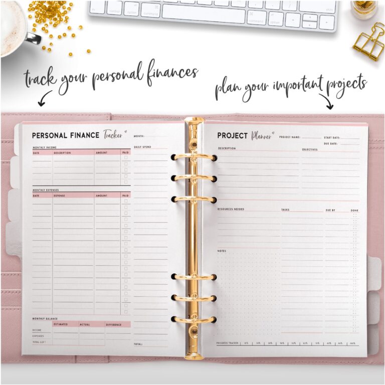 Personal Planner Bundle - World of Printables