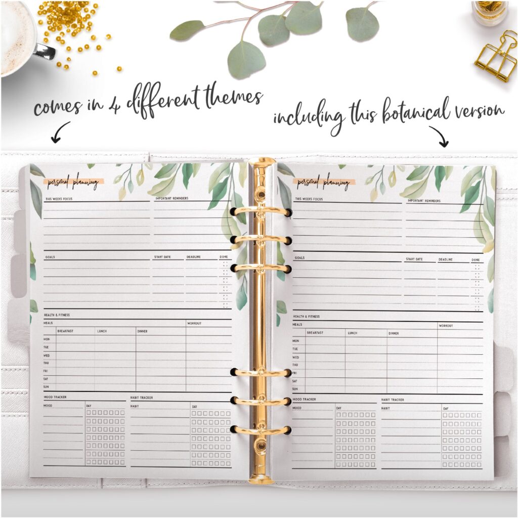 Personal Planner Bundle - World of Printables