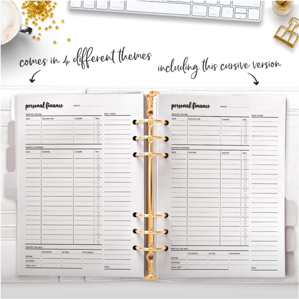 Personal Planner Bundle - World of Printables