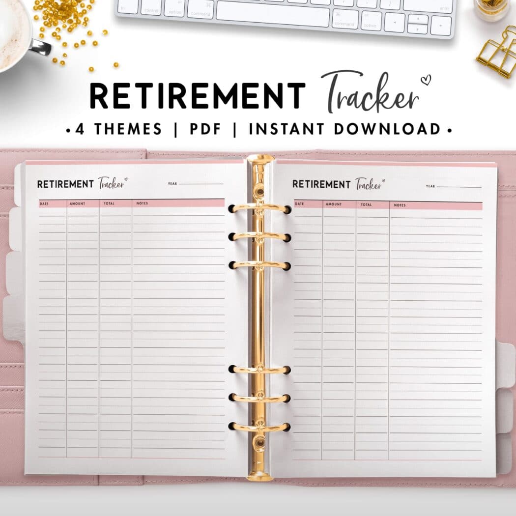 Retirement Tracker - World of Printables