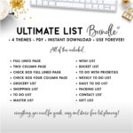 Ultimate Life Planner Super Bundle - World of Printables