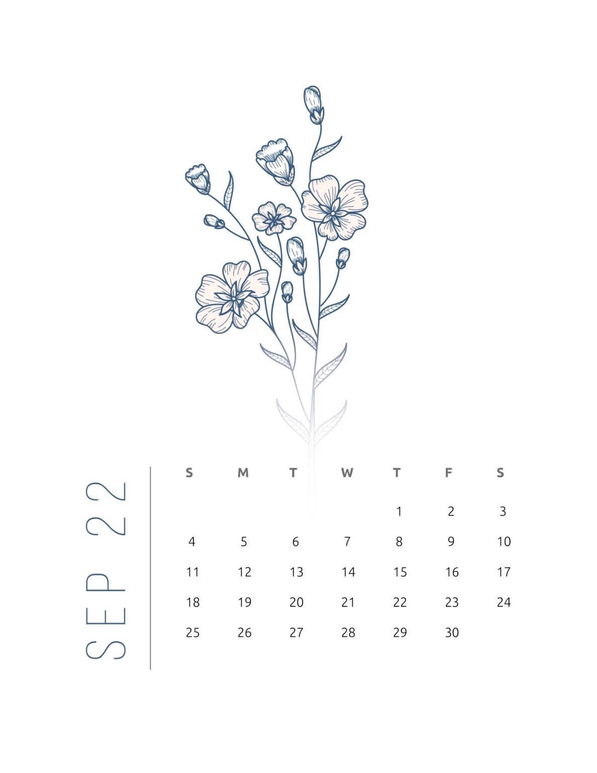 Free Printable September 2022 Calendars - World of Printables