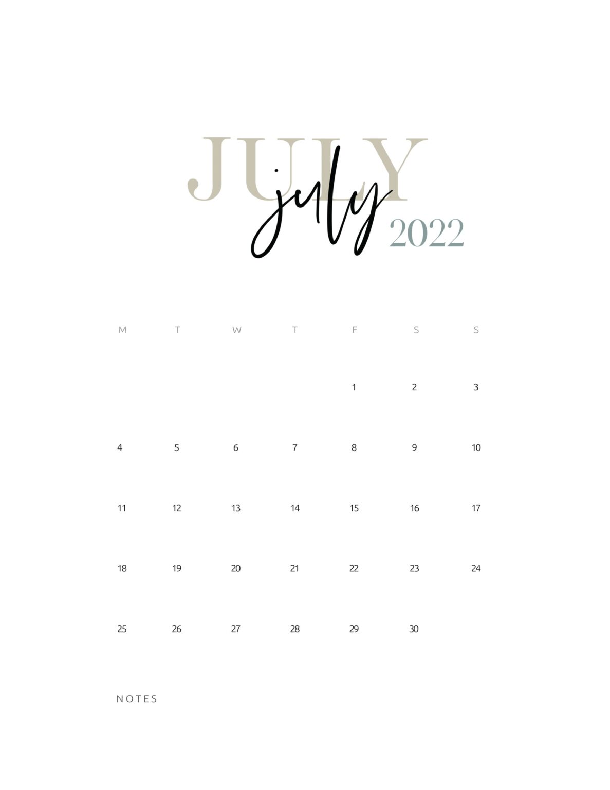 Free Printable Calendars For 2021 & 2022 - World of Printables
