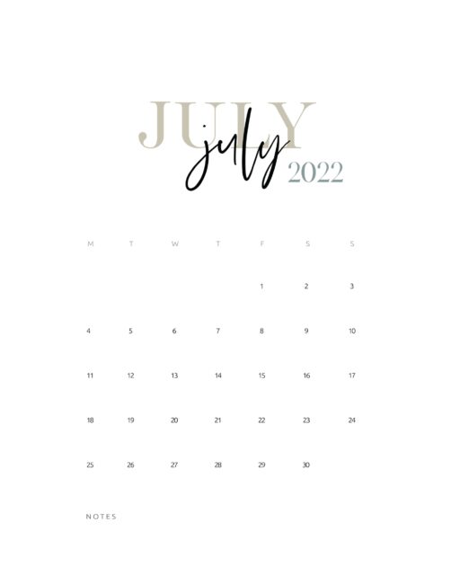 Free Printable Calendars For 2021 & 2022 - World of Printables