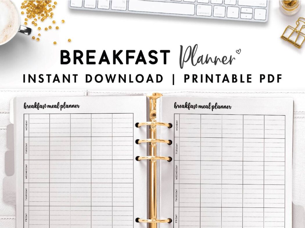 30 Best Meal Planner Templates - World of Printables