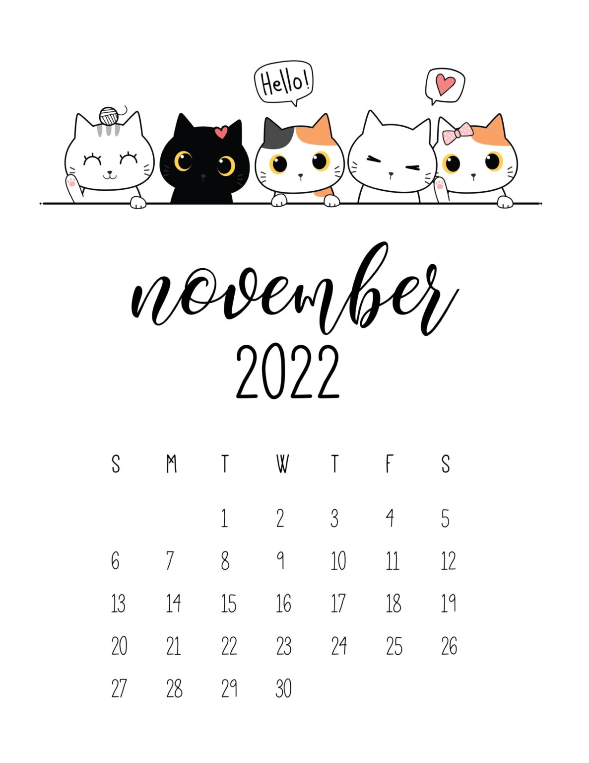Free Printable Calendars For 2021 & 2022 - World of Printables