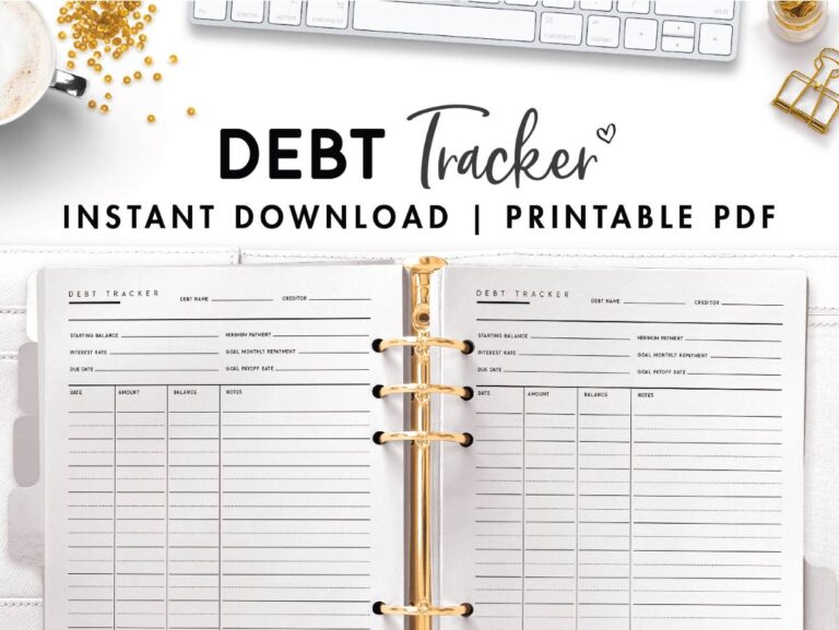 20 Best Budgeting Template Printables - Money Management Made Easy ...