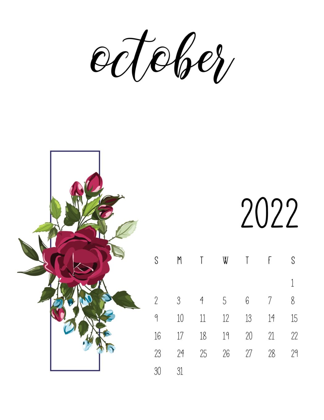 Free Printable Calendars For 2021 & 2022 - World of Printables