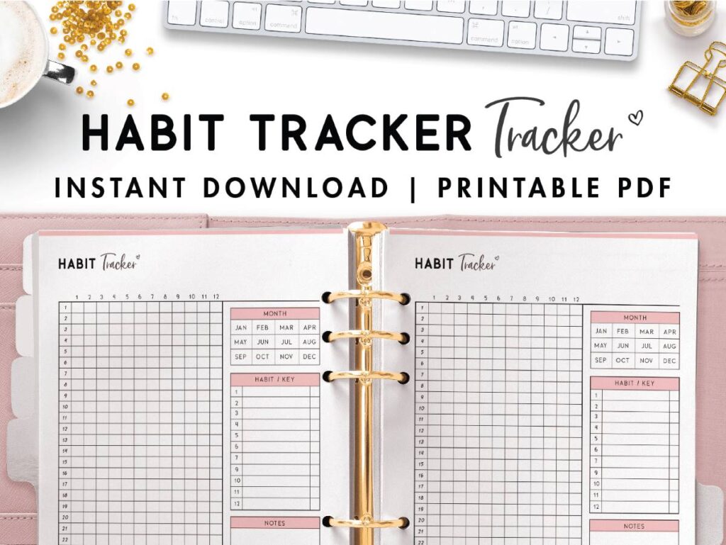 Free Habit Tracker Template World Of Printables