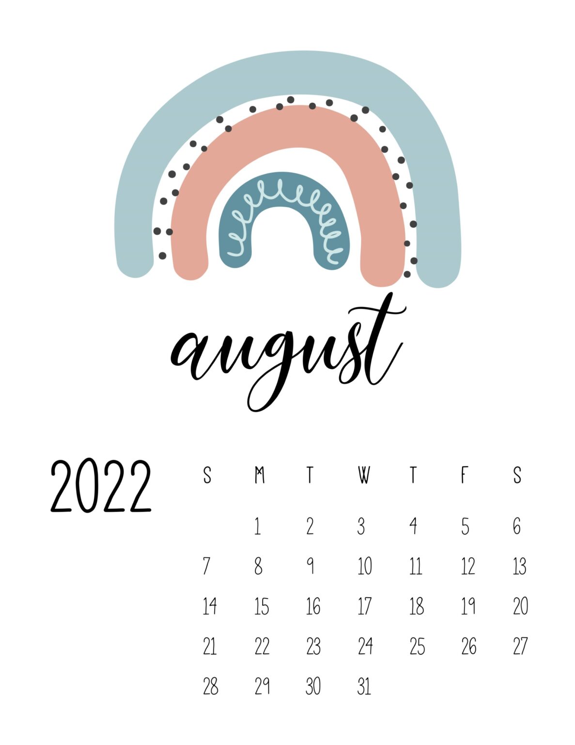 Free Printable Calendars For 2021 & 2022 - World of Printables