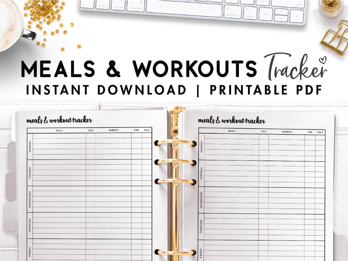 Free Weight Tracker Template - World of Printables