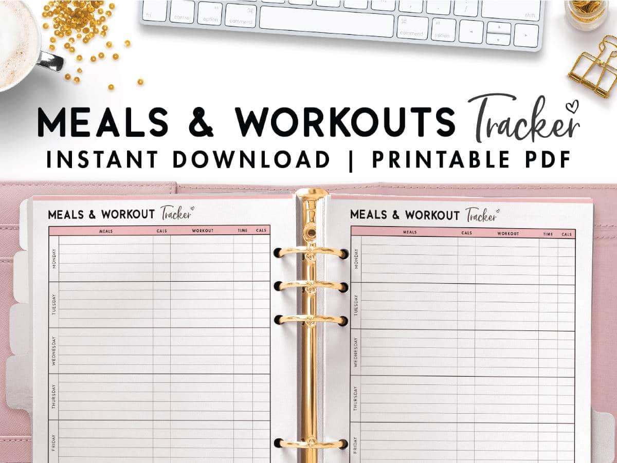 Create A Health Planner With These Free Printable Templates - World of ...