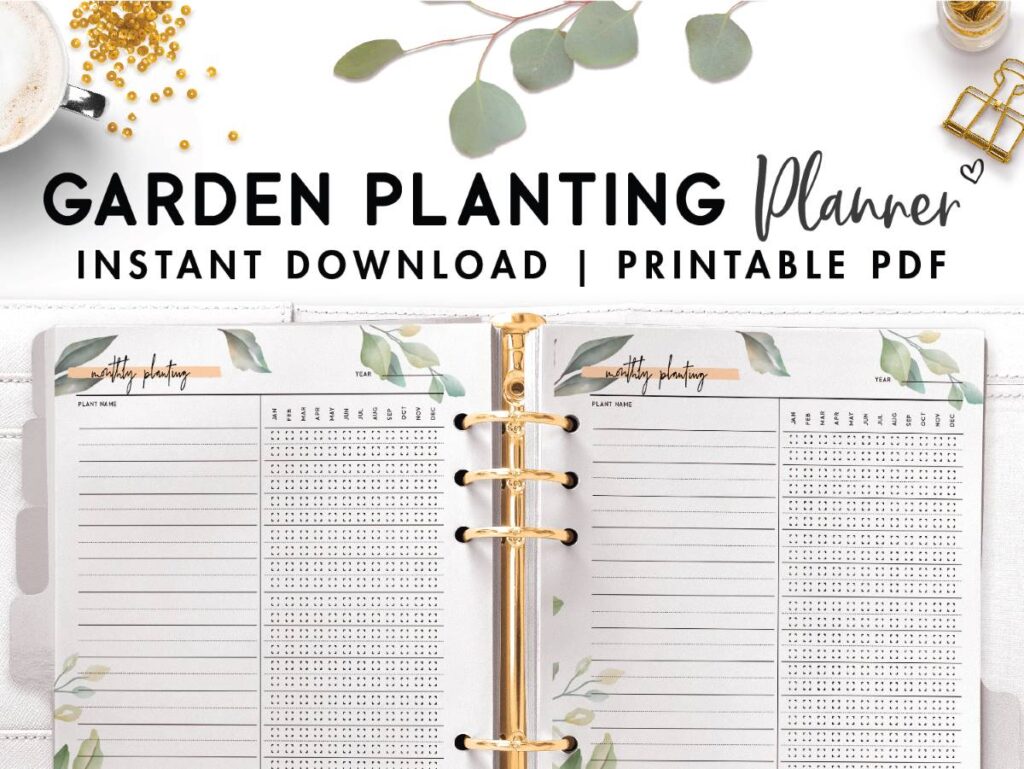 Free Garden Planner Printable - World of Printables