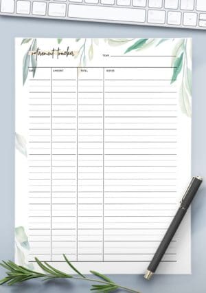 Free Printable Retirement Tracker Template - World of Printables