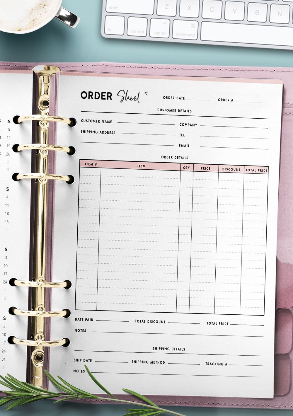 FREE Printable Purchase Order Template - World of Printables