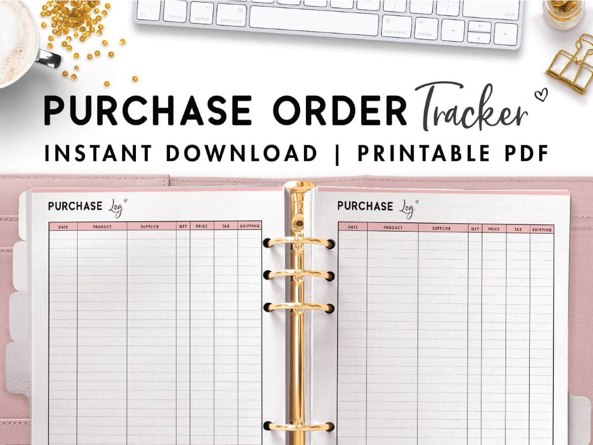 Small Business Planner Order Tracker Online Orders Full Letter Size ...