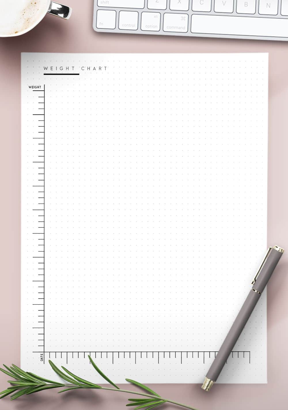 Free Printable Weight Loss Graph - World of Printables