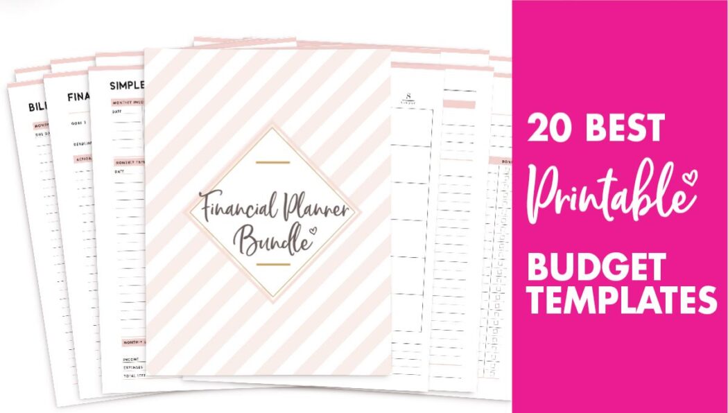 20 Best Budgeting Template Printables - Money Management Made Easy ...