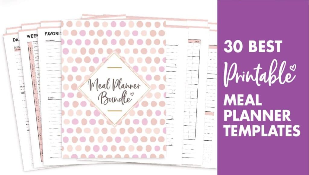 Meal Planning Templates - World of Printables