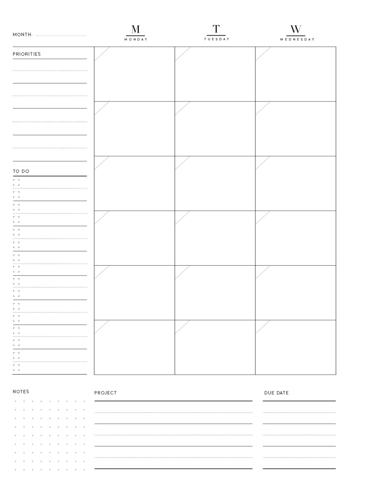 FREE Weekly Hourly Schedule Template PDF - World of Printables